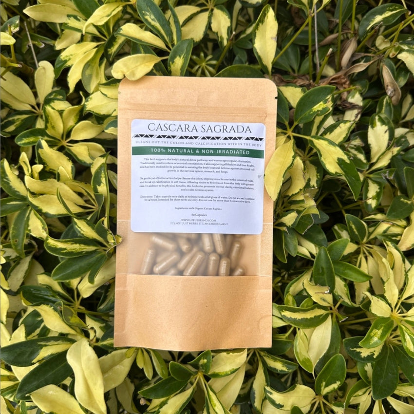 Cascara Sagrada Capsules | Constipation + Gut Detox | Upful Blends